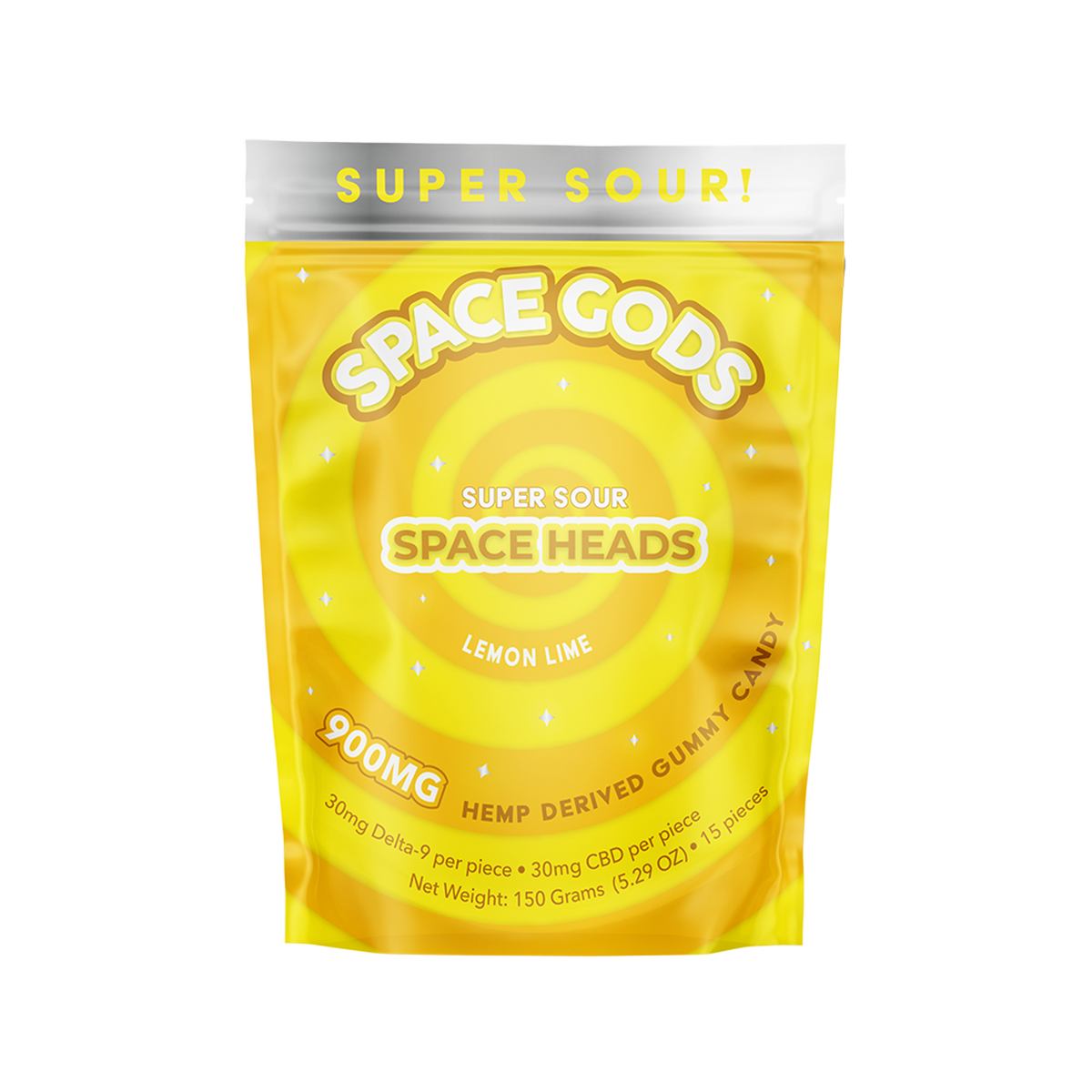 900mg MEGADOSE Sour Gummies – Space Gods