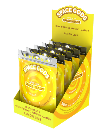 900mg MEGADOSE Sour Gummies – Space Gods